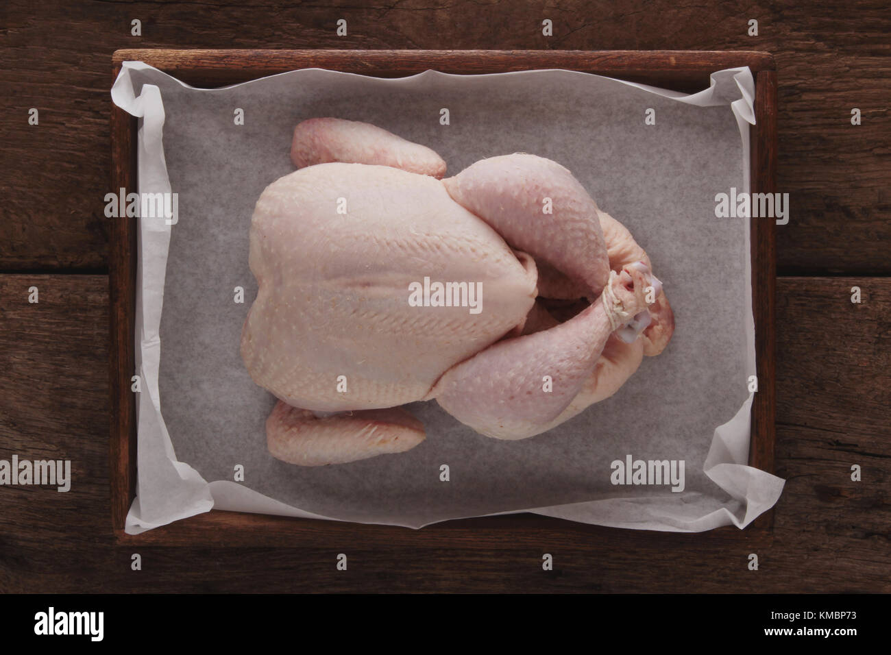 prepared raw chicken Stock Photo - Alamy
