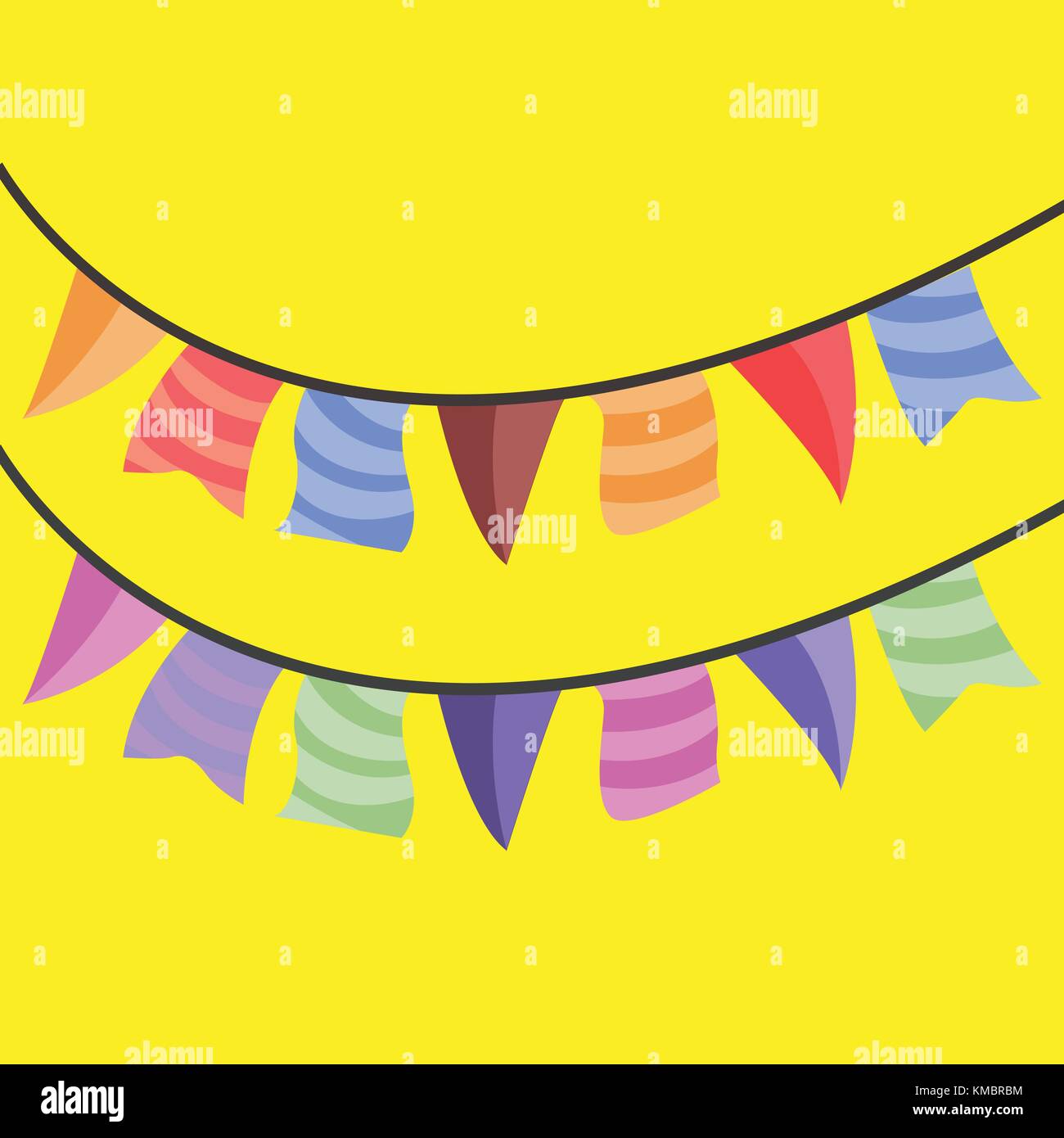 Flag flags hang hanging Stock Vector Images - Alamy