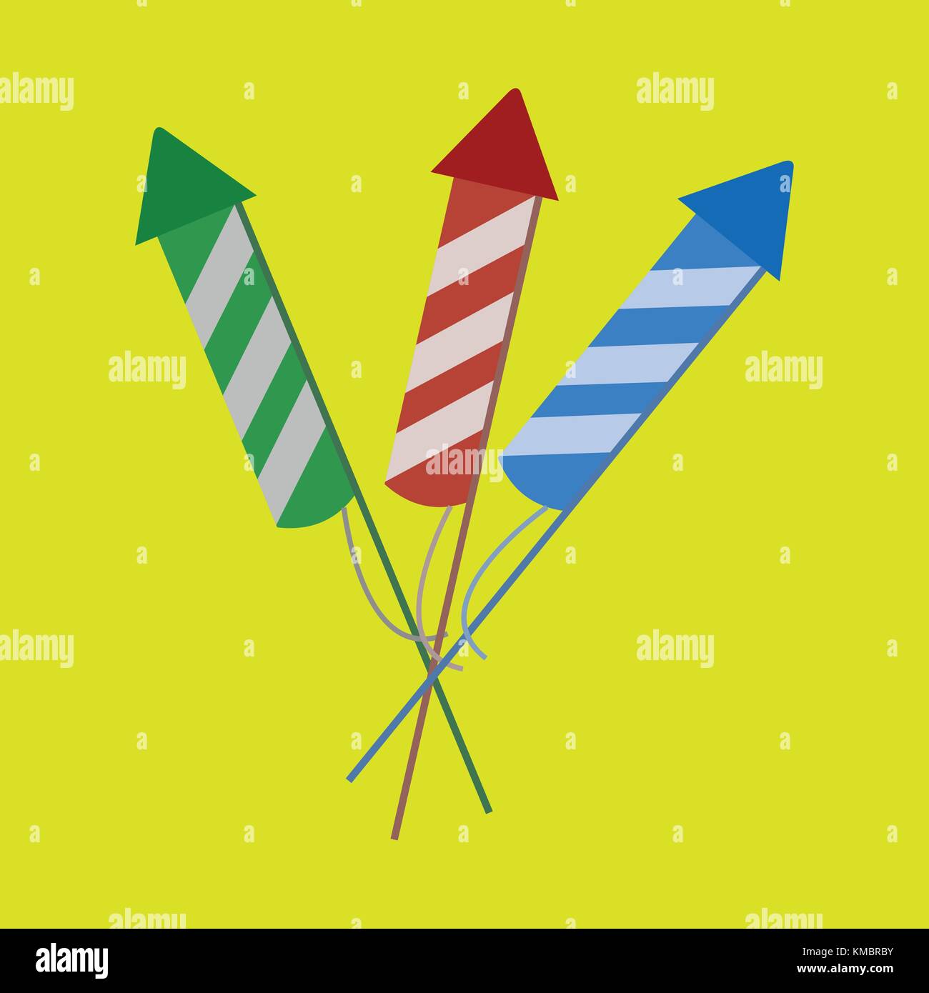 Simple Firework Explosives Vector Graphic Illustration Design Stock ...