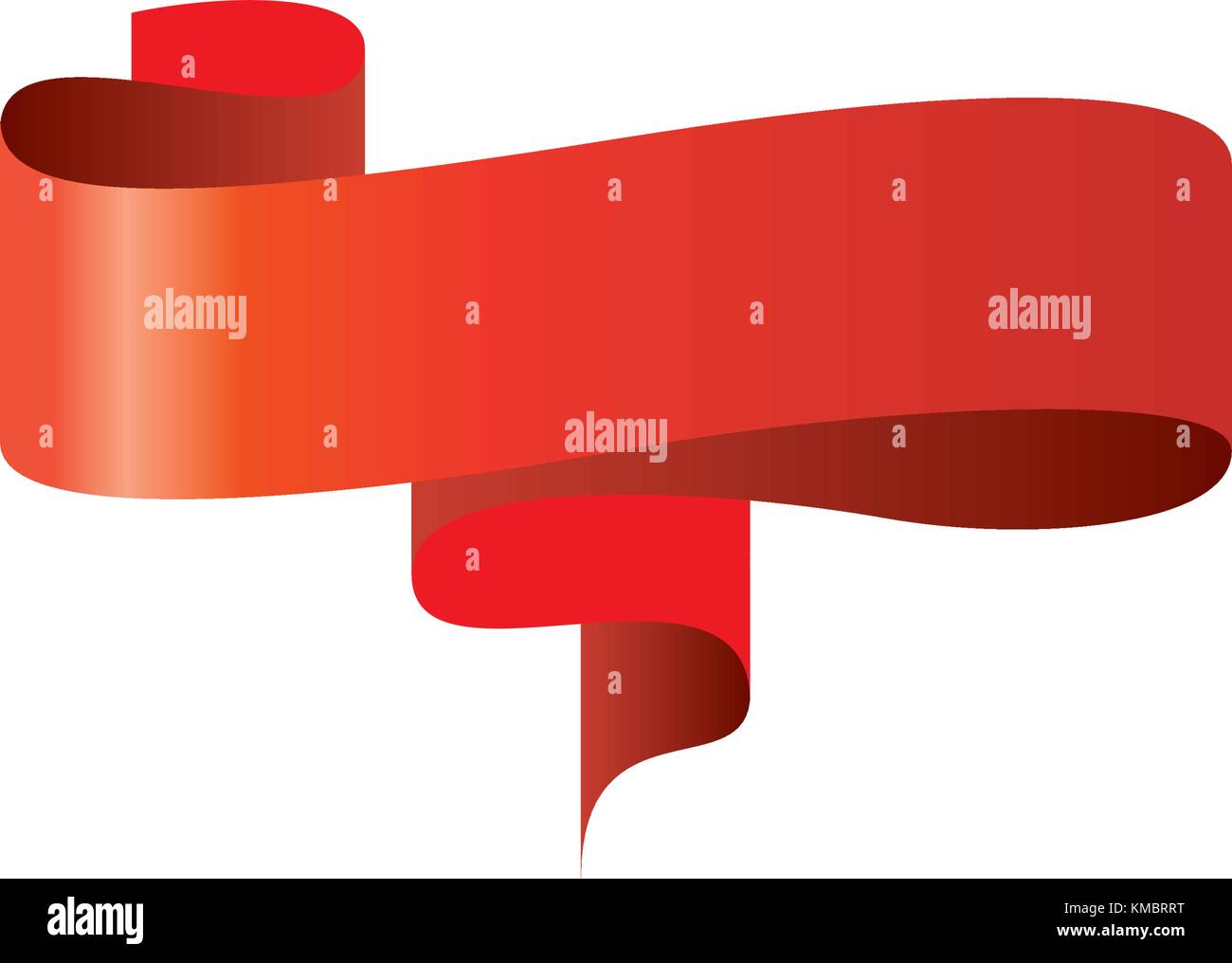vector red ribbon Stock Vector Image & Art - Alamy