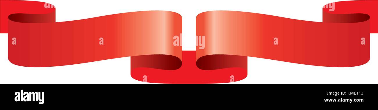 vector red ribbon Stock Vector Image & Art - Alamy