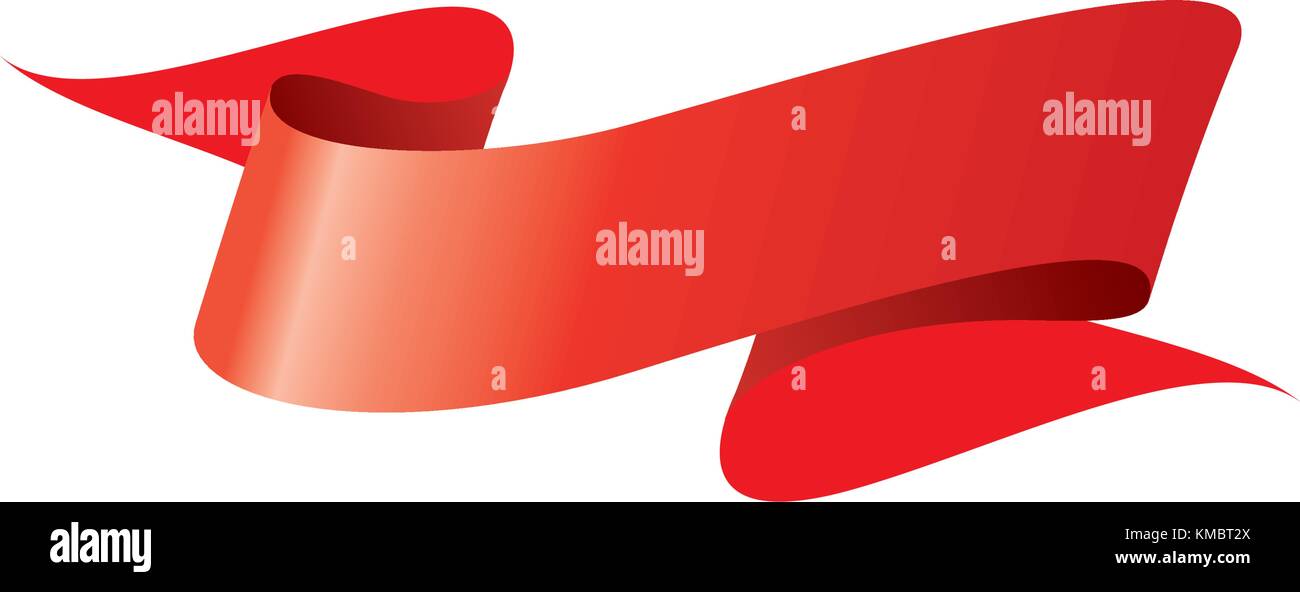 vector red ribbon Stock Vector Image & Art - Alamy