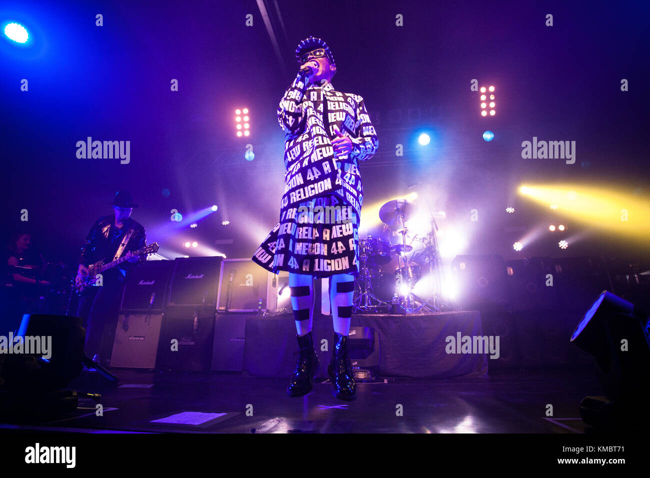 The British rock band Skunk Anansie performs a live concert at Live ...