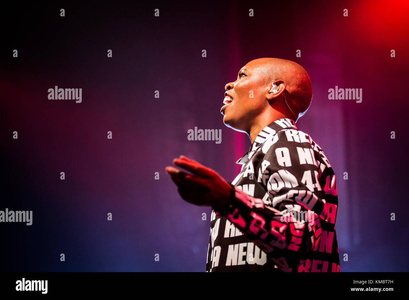 The British rock band Skunk Anansie performs a live concert at Live ...
