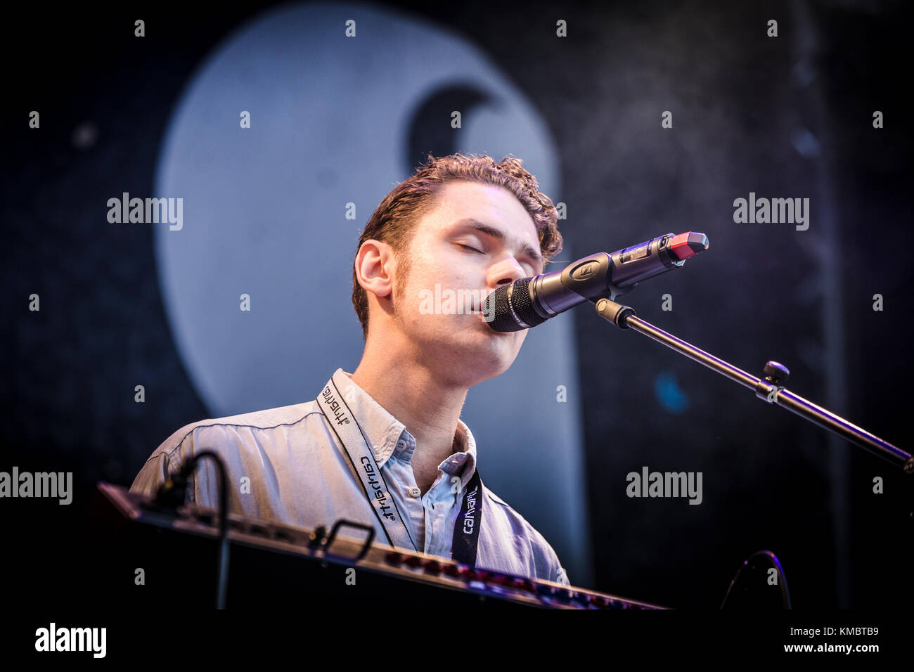 The German electro pop band Stabil Elite performs a live concert at the ...