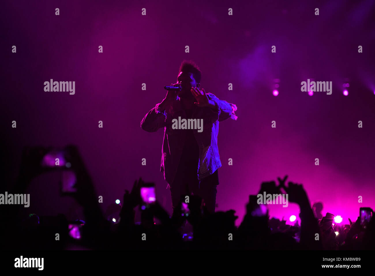 The Canadian singer, songwriter and recording artist The Weeknd ...