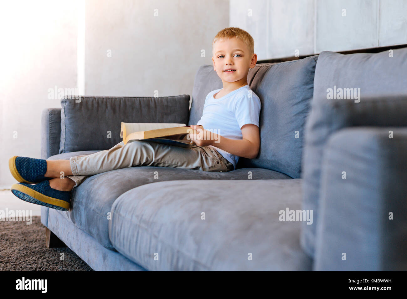Intelligent boy hi-res stock photography and images - Alamy