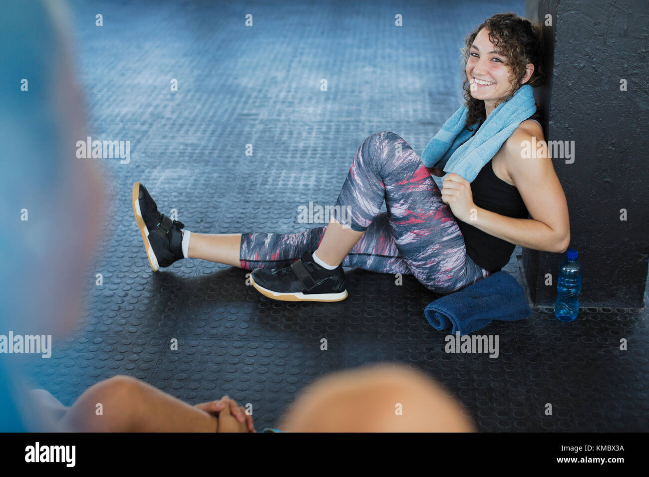 Woman workout gym hi-res stock photography and images - Alamy