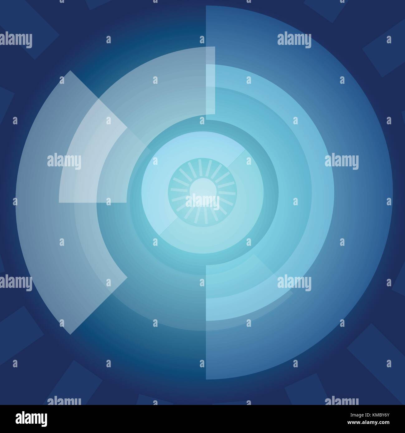 Abstract technology background vector illustration with future concept ...