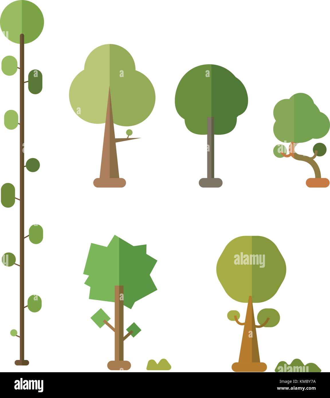 Bush vector vectors hi-res stock photography and images - Alamy