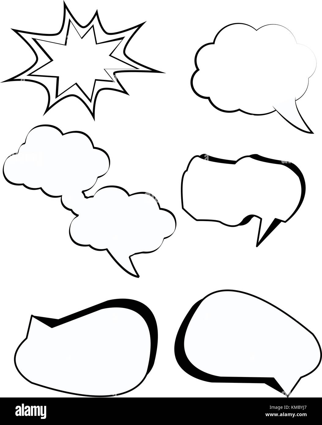 Dialog box cartoon Stock Vector Images - Alamy