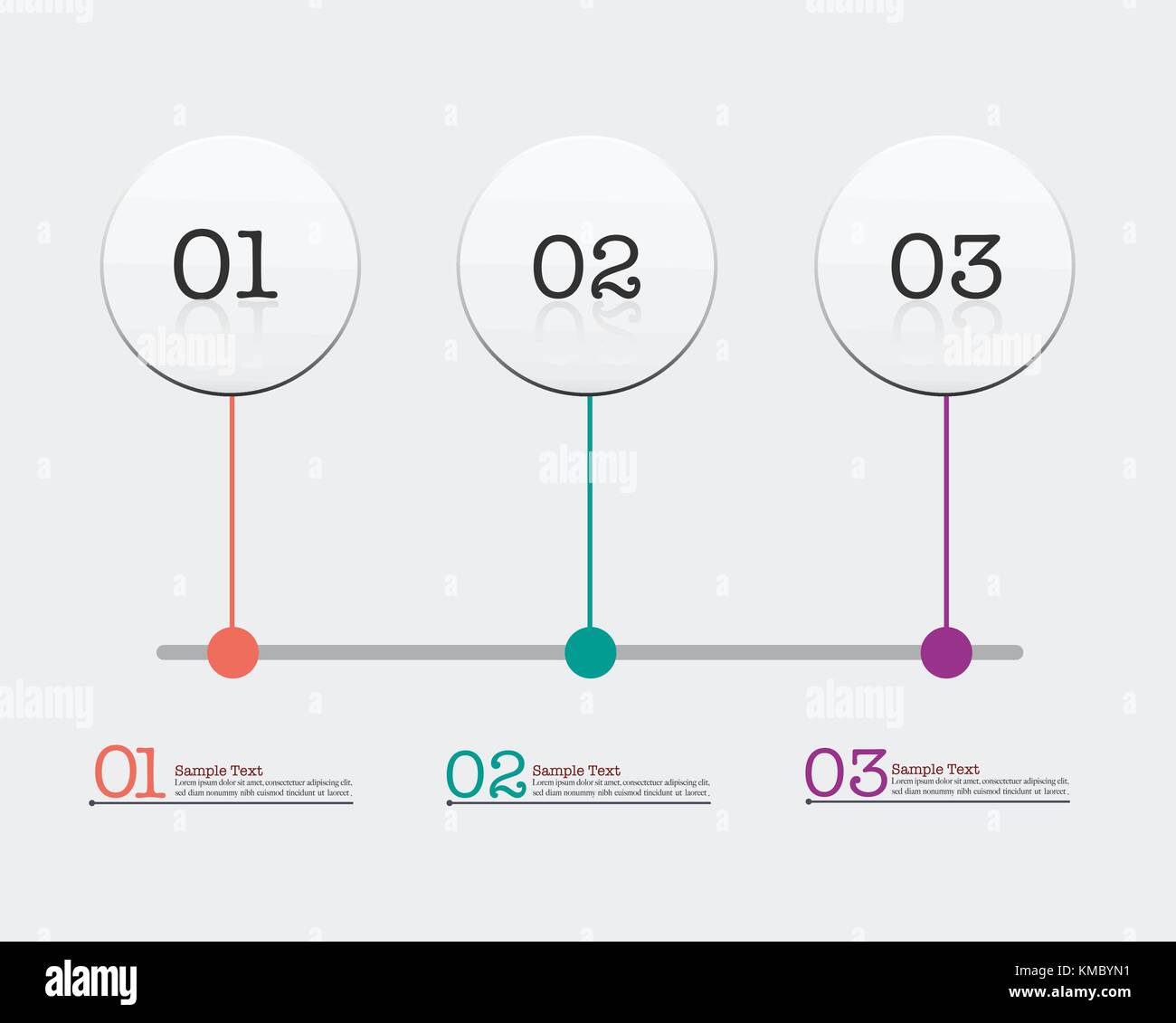 Infographic elements bar triangle chart hi-res stock photography and ...