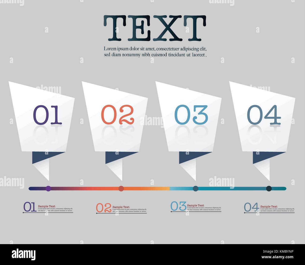 Abstract infographics number options template Stock Vector Image & Art ...