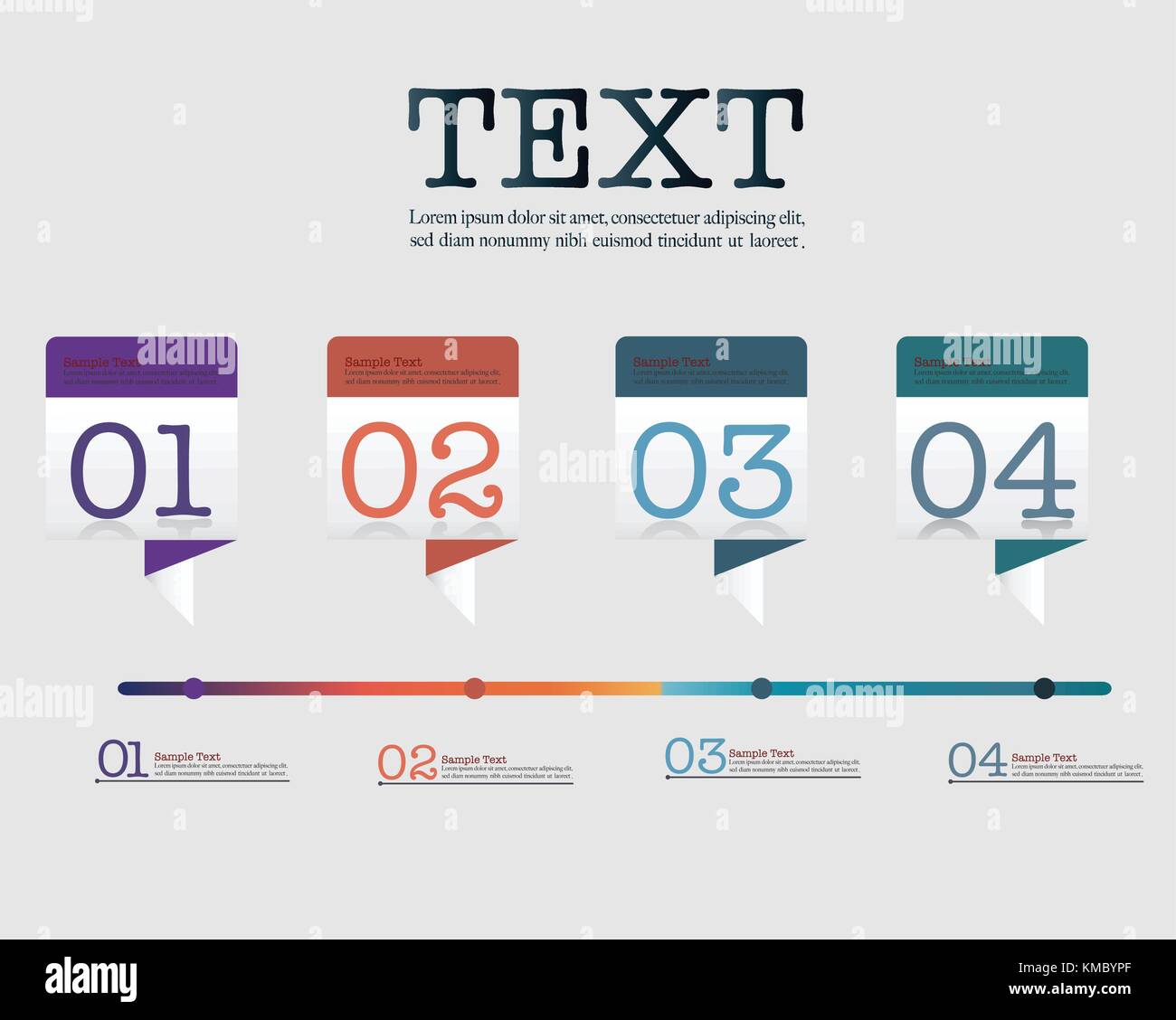 Infographic elements bar triangle chart hi-res stock photography and ...