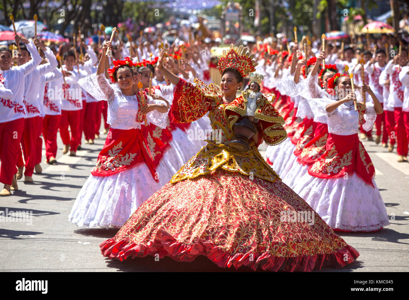 Cebu City,Philippines 17/01/2016.Sinulog Festival,Grande Street Parade ...