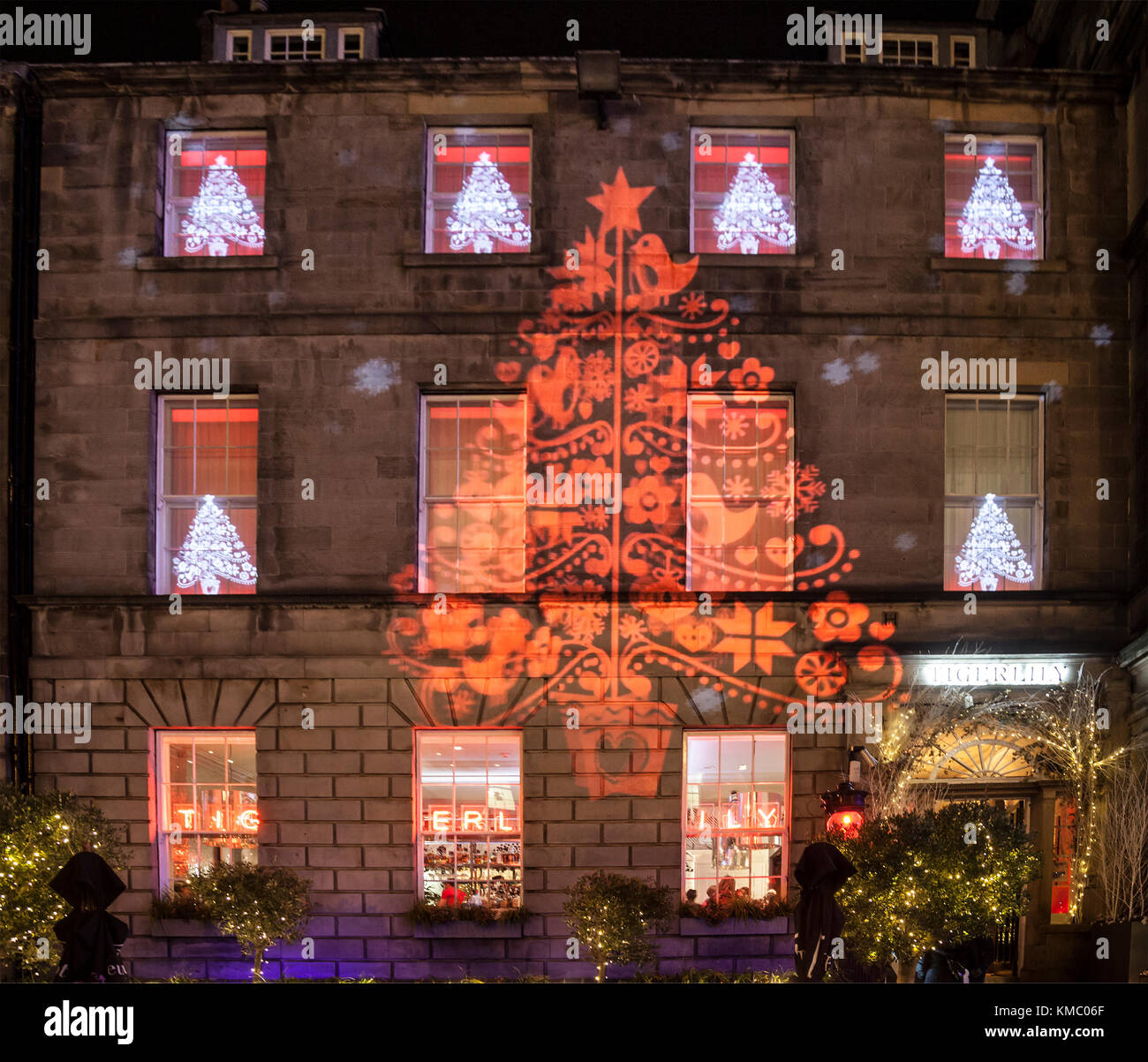 Christmas projection hi-res stock photography and images - Alamy