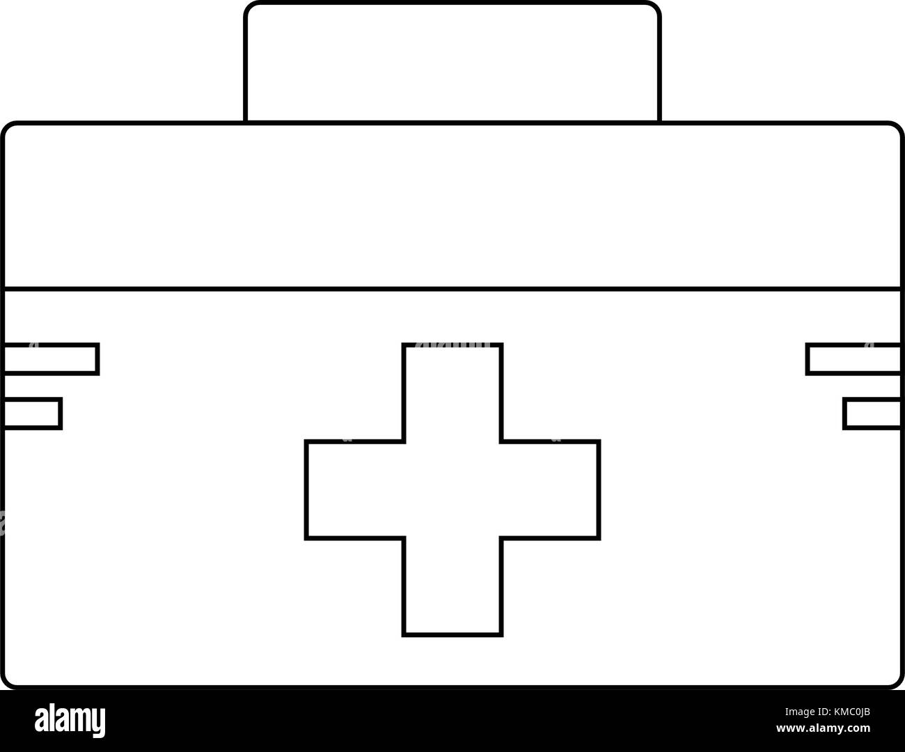 Medical Outline symbol Stock Vector Image & Art - Alamy