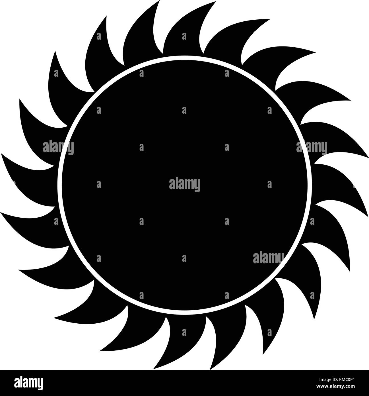 Sun Shape Black and White Stock Photos & Images - Alamy