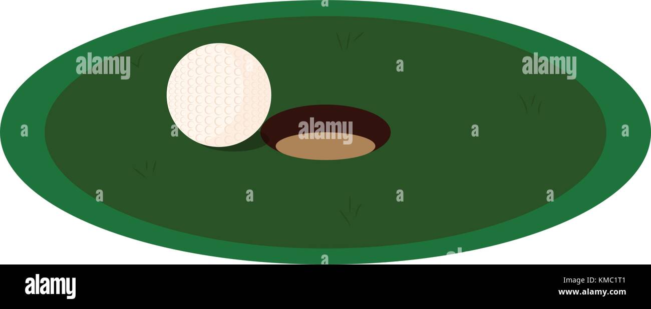 Abstract golf object Stock Vector Image & Art - Alamy