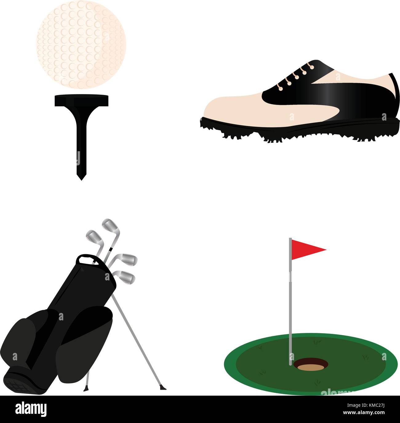 Abstract golf object Stock Vector Image & Art - Alamy