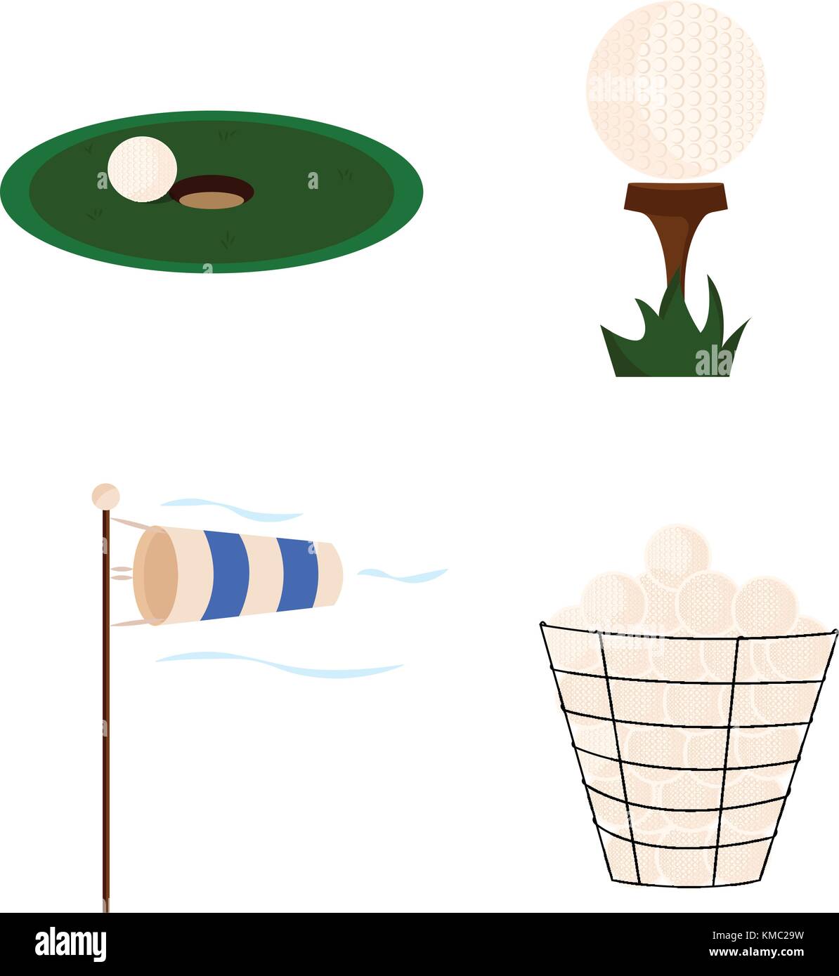 Abstract golf object Stock Vector Image & Art - Alamy