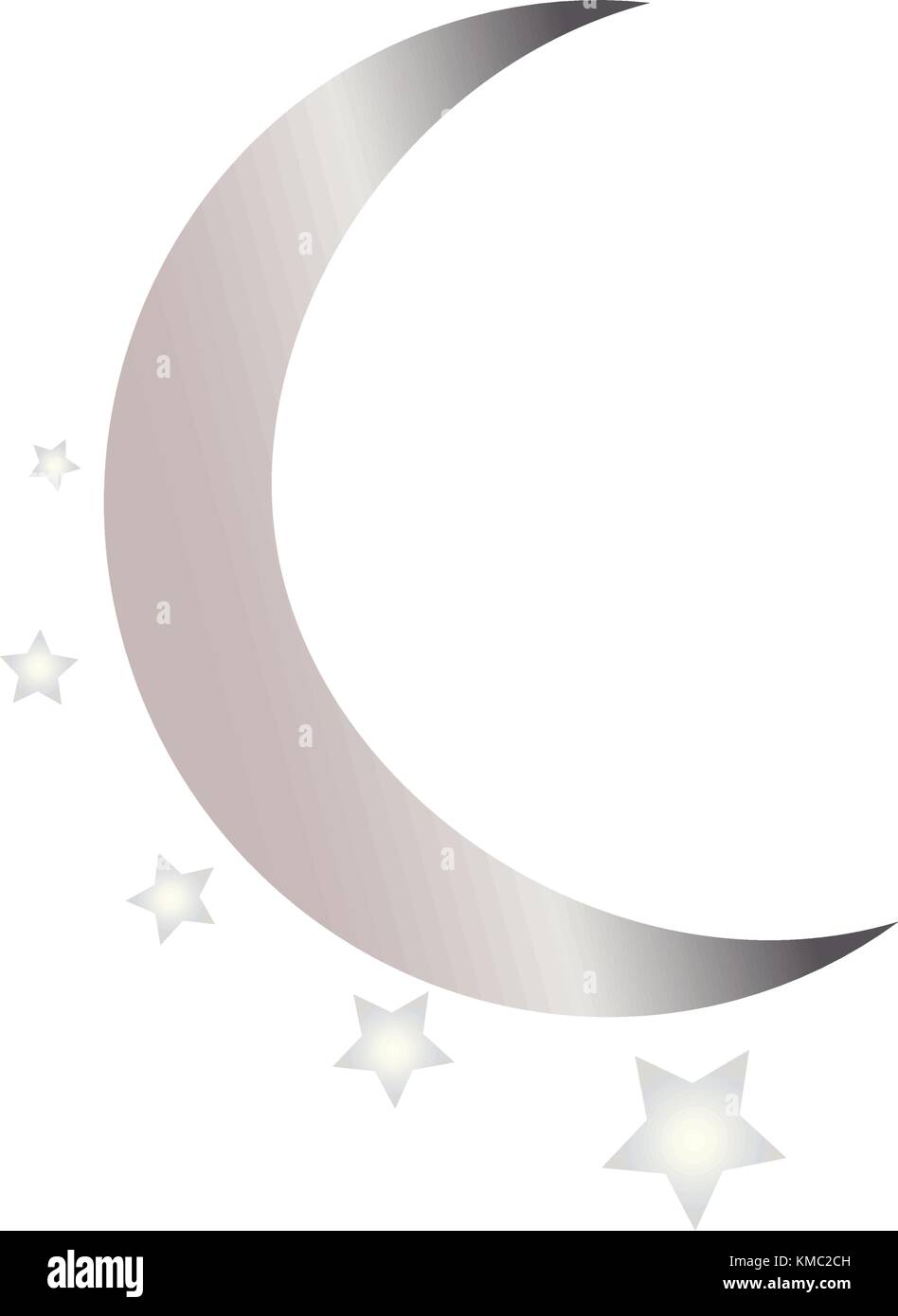 Abstract moon shape Stock Vector Image & Art - Alamy