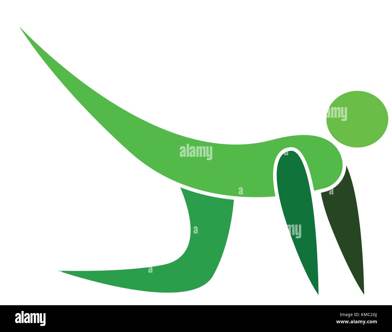 abstract fitness person Stock Vector Image & Art - Alamy