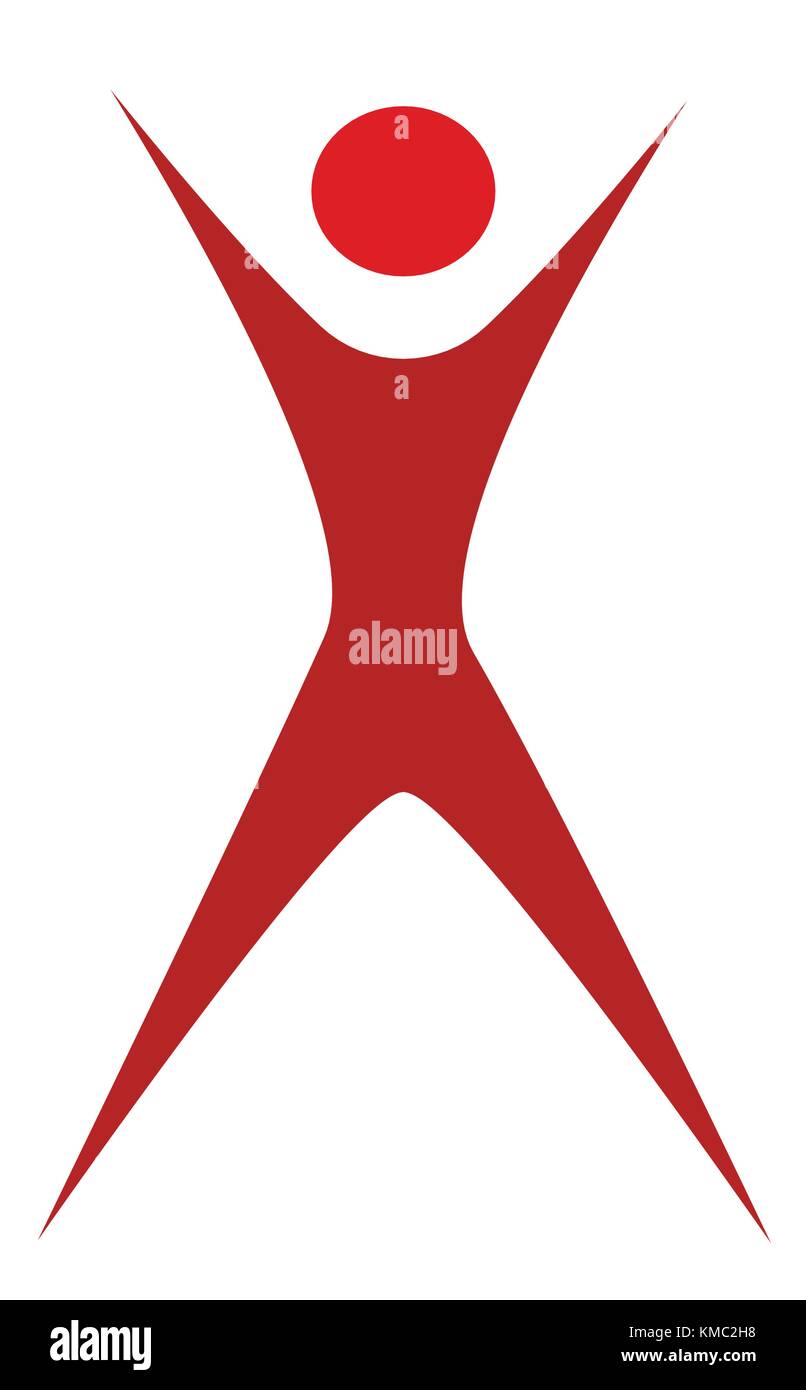 abstract fitness person Stock Vector Image & Art - Alamy