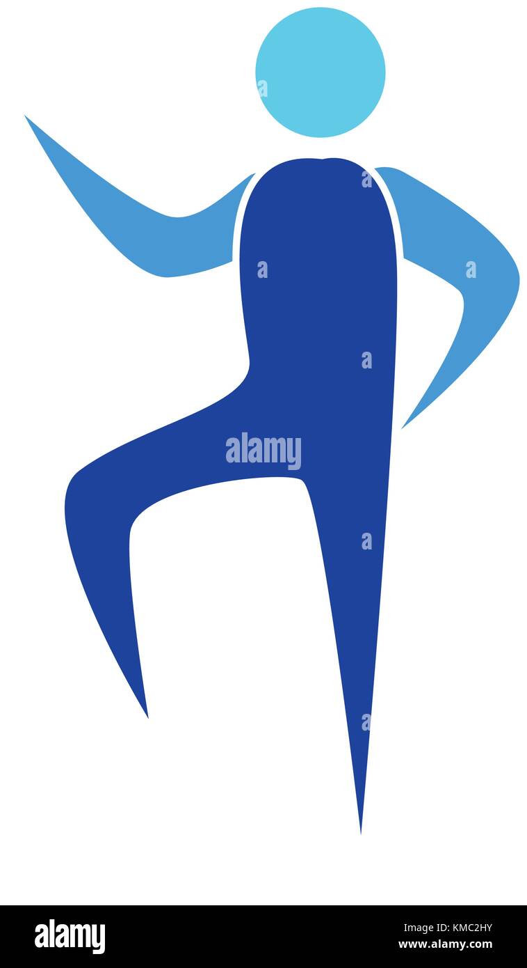 abstract fitness person Stock Vector Image & Art - Alamy
