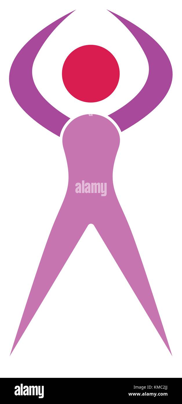 abstract fitness person Stock Vector Image & Art - Alamy