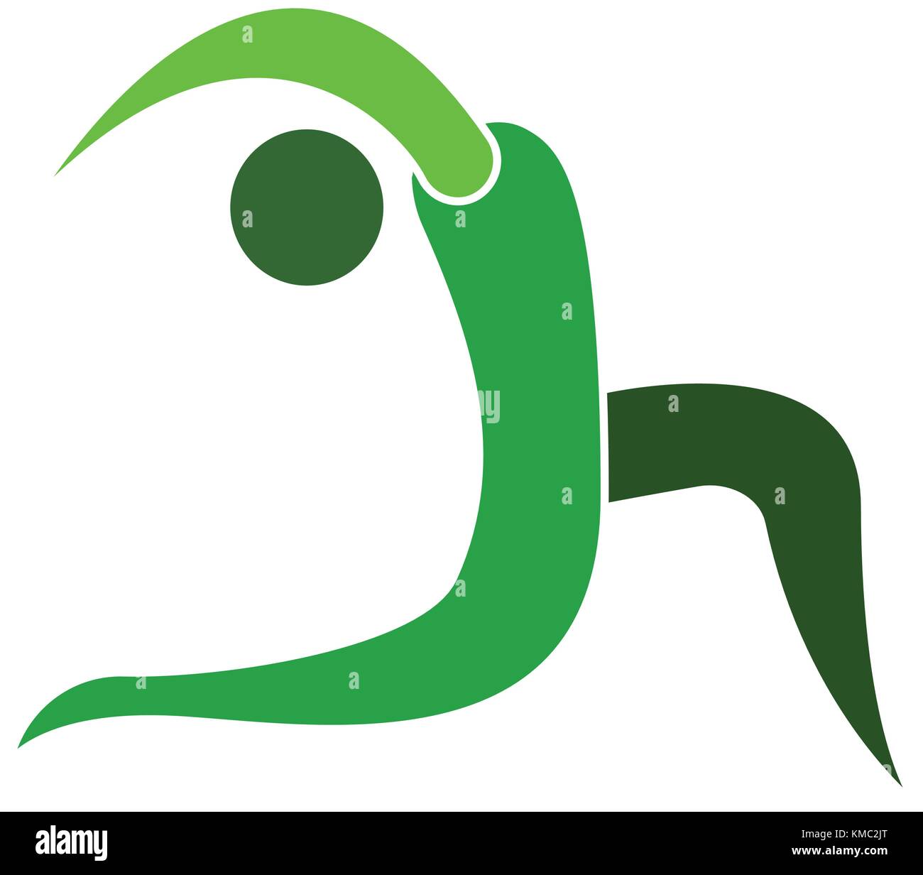 abstract fitness person Stock Vector Image & Art - Alamy