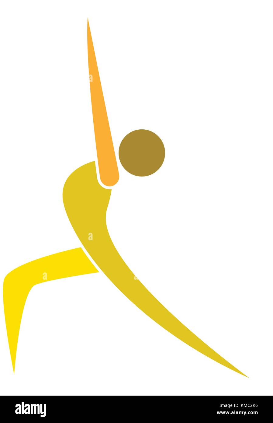 abstract fitness person Stock Vector Image & Art - Alamy