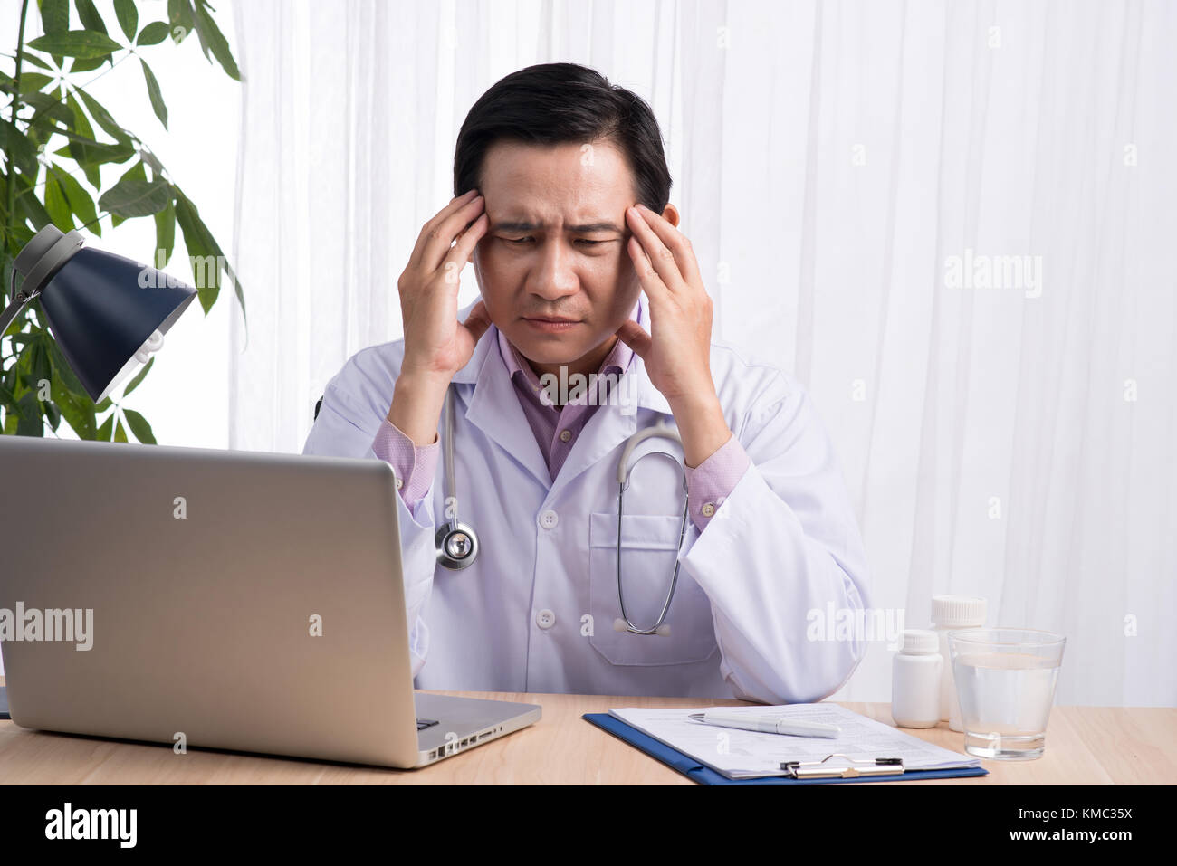 Male overworked hi-res stock photography and images - Alamy
