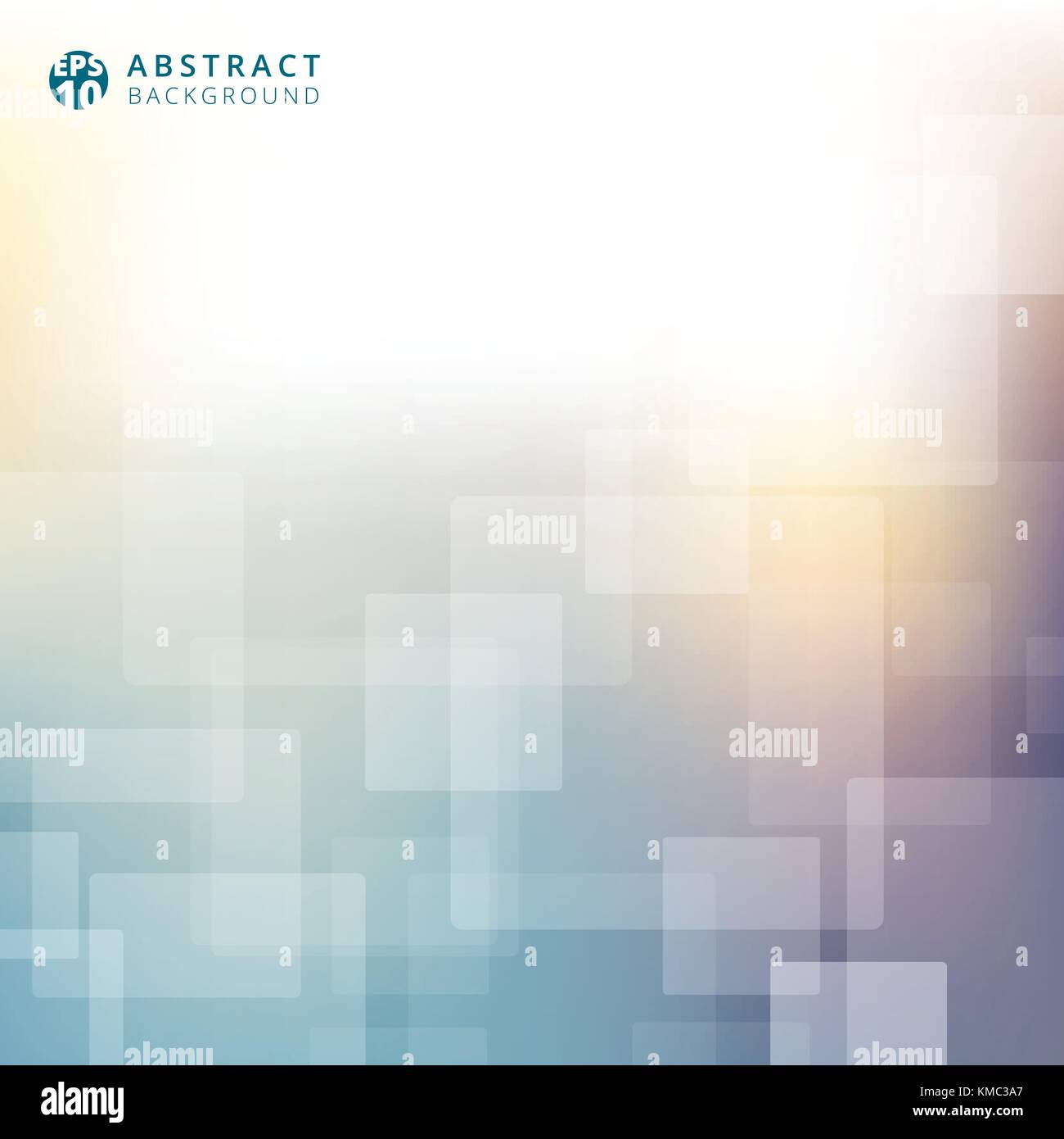 Abstract blurred background template. Technology business square ...