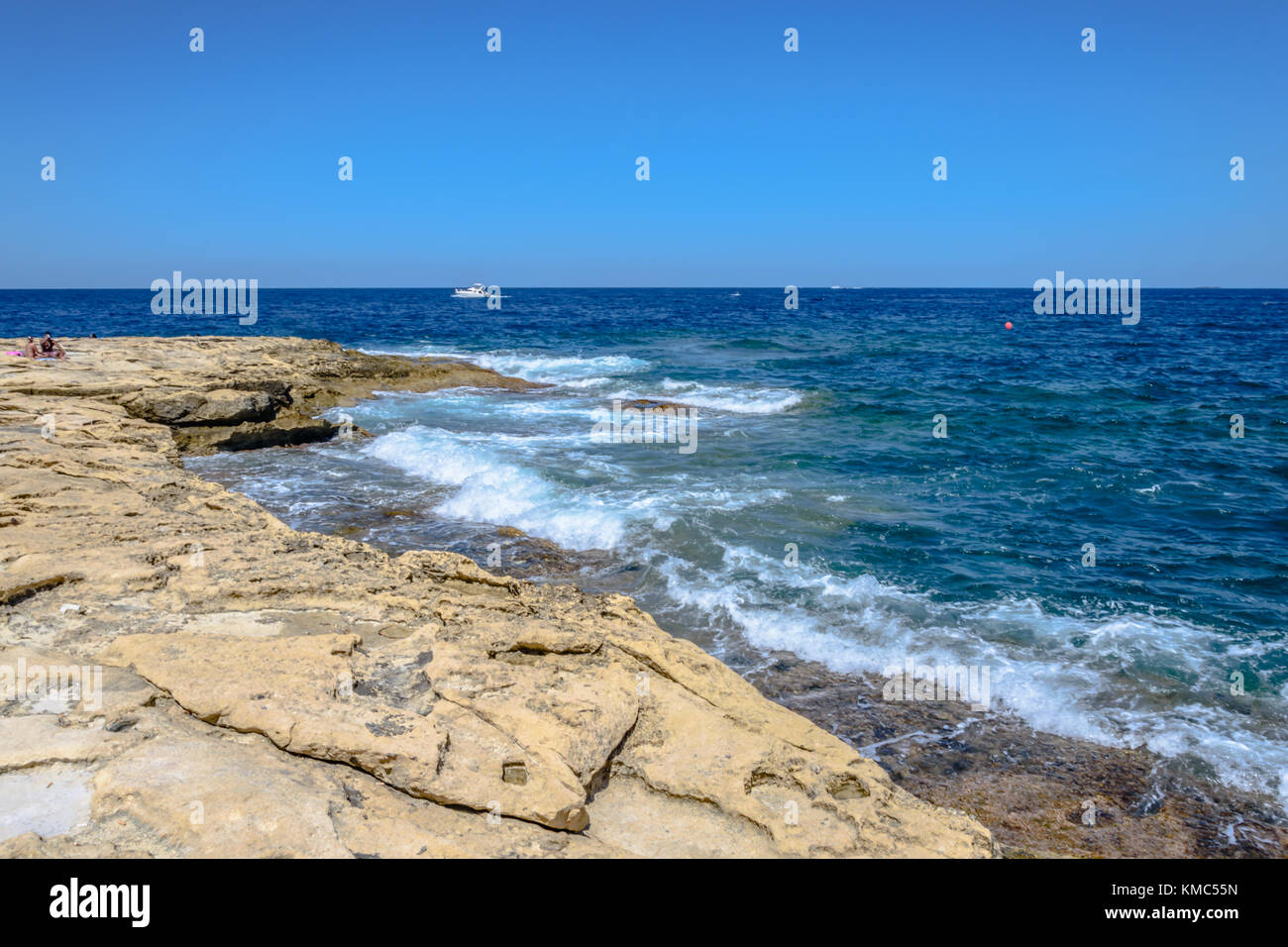 Sliema beach hi-res stock photography and images - Alamy