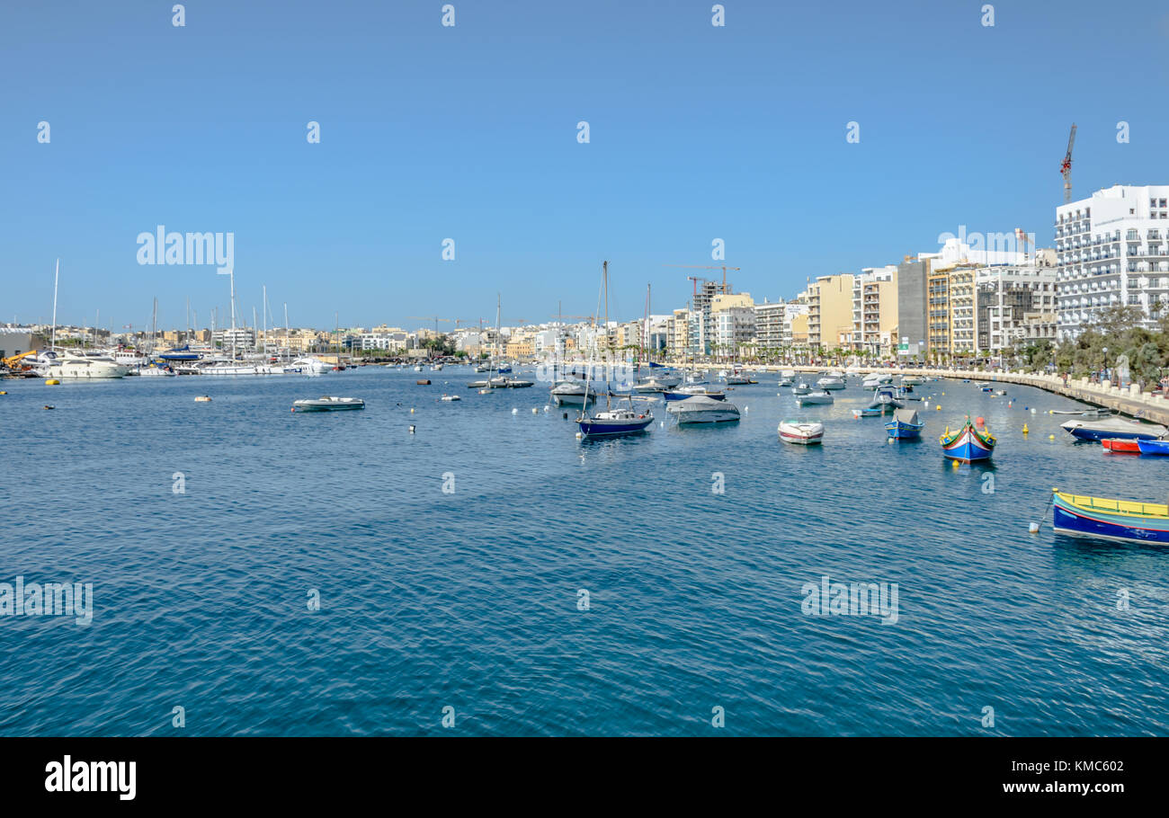 Sliema harbour hi-res stock photography and images - Alamy