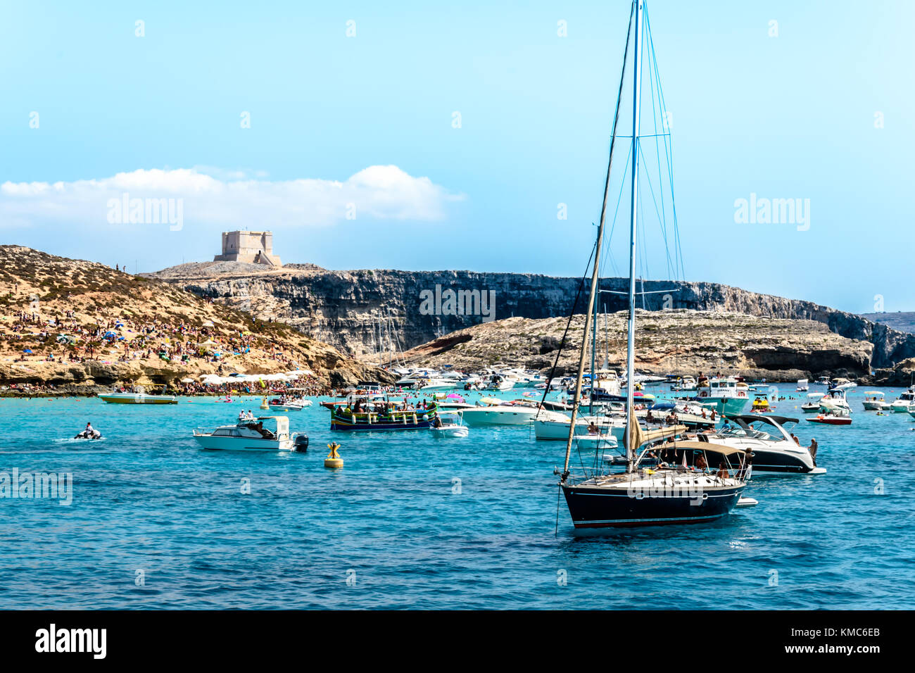 Comino seascape hi-res stock photography and images - Alamy