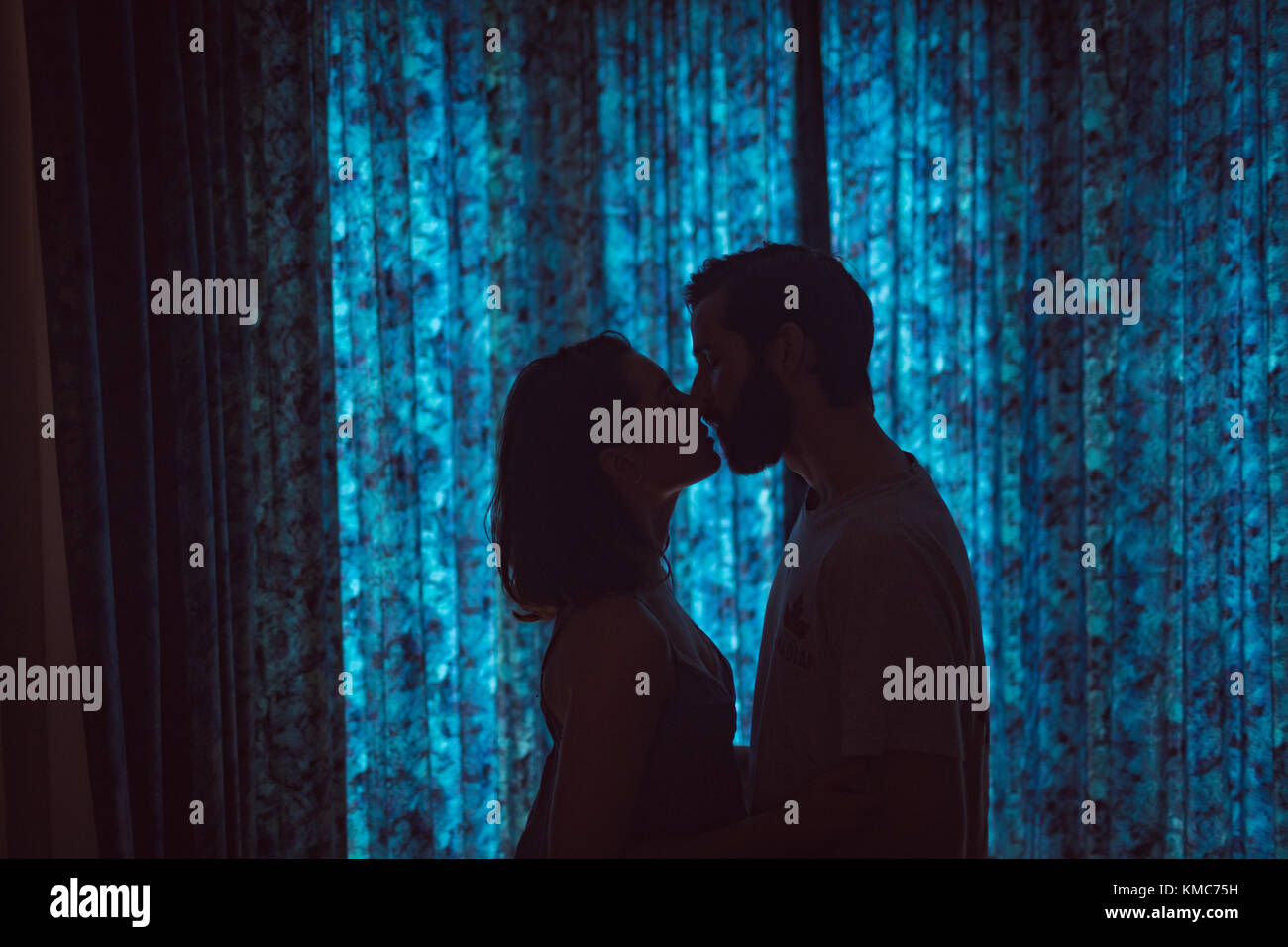 Romantic couple kissing each other Stock Photo - Alamy Romantic couple kissing each other Stock Photo - Alamy