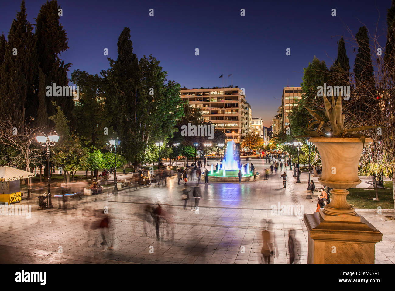 Syntagma Square in Athens, Greece Stock Photo - Alamy