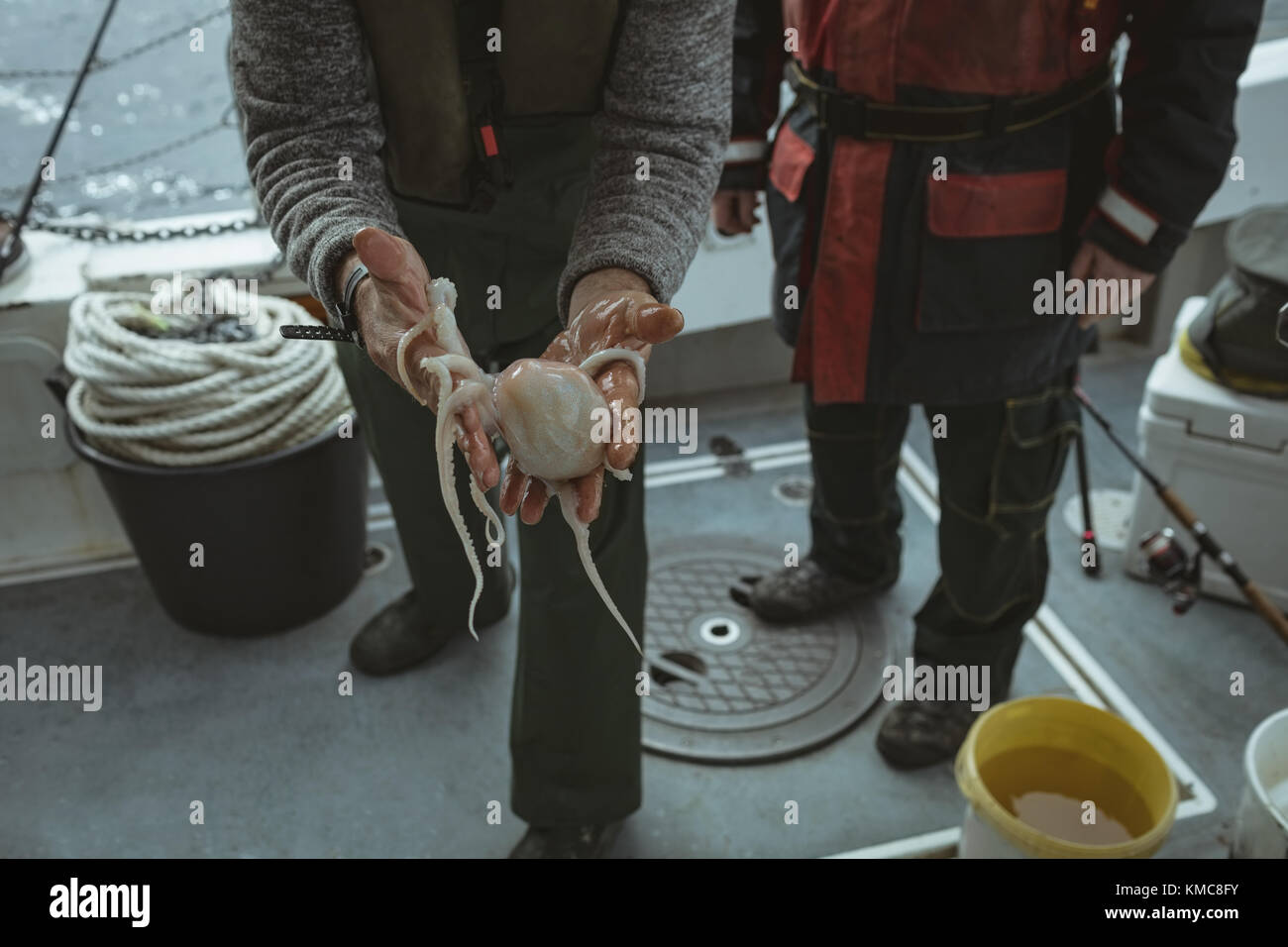Octopus fisherman hi-res stock photography and images - Alamy