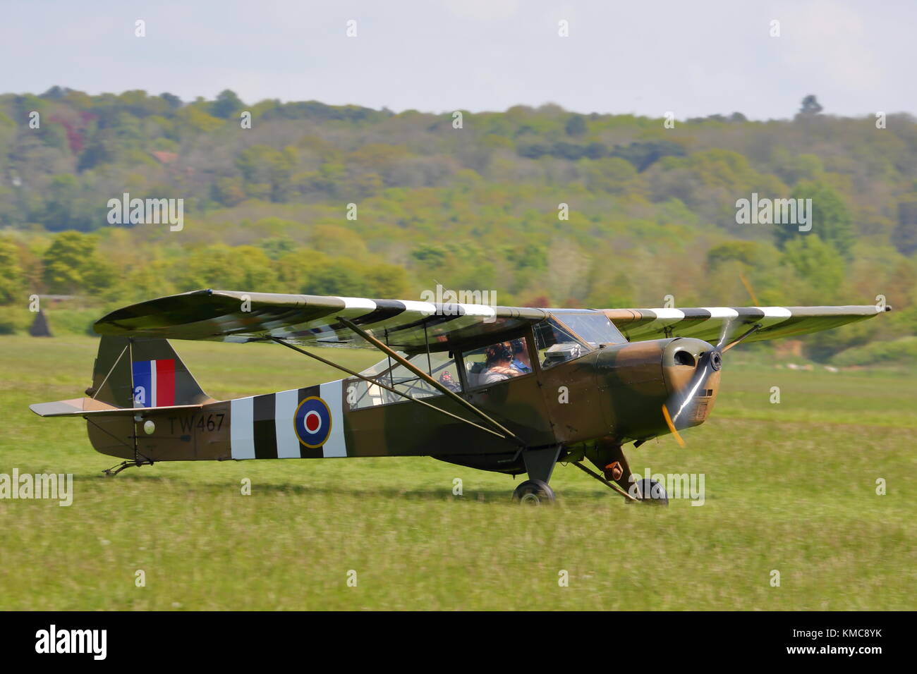 Auster plane hi-res stock photography and images - Alamy