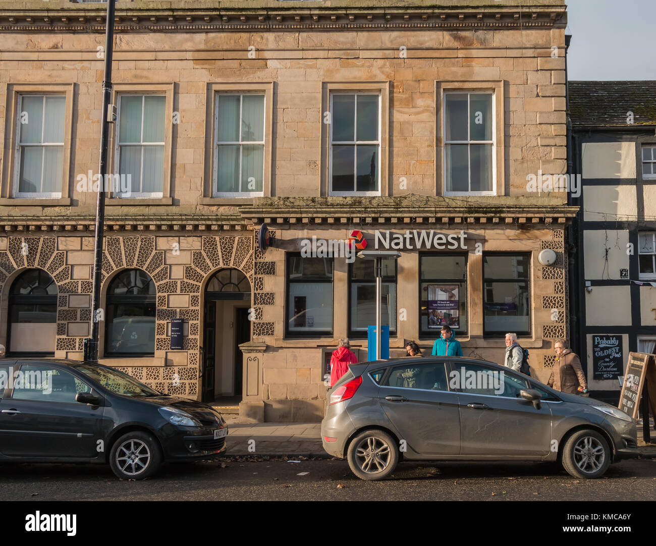The Barnard Castle branch of the National Westminster Bank, one of 197 ...