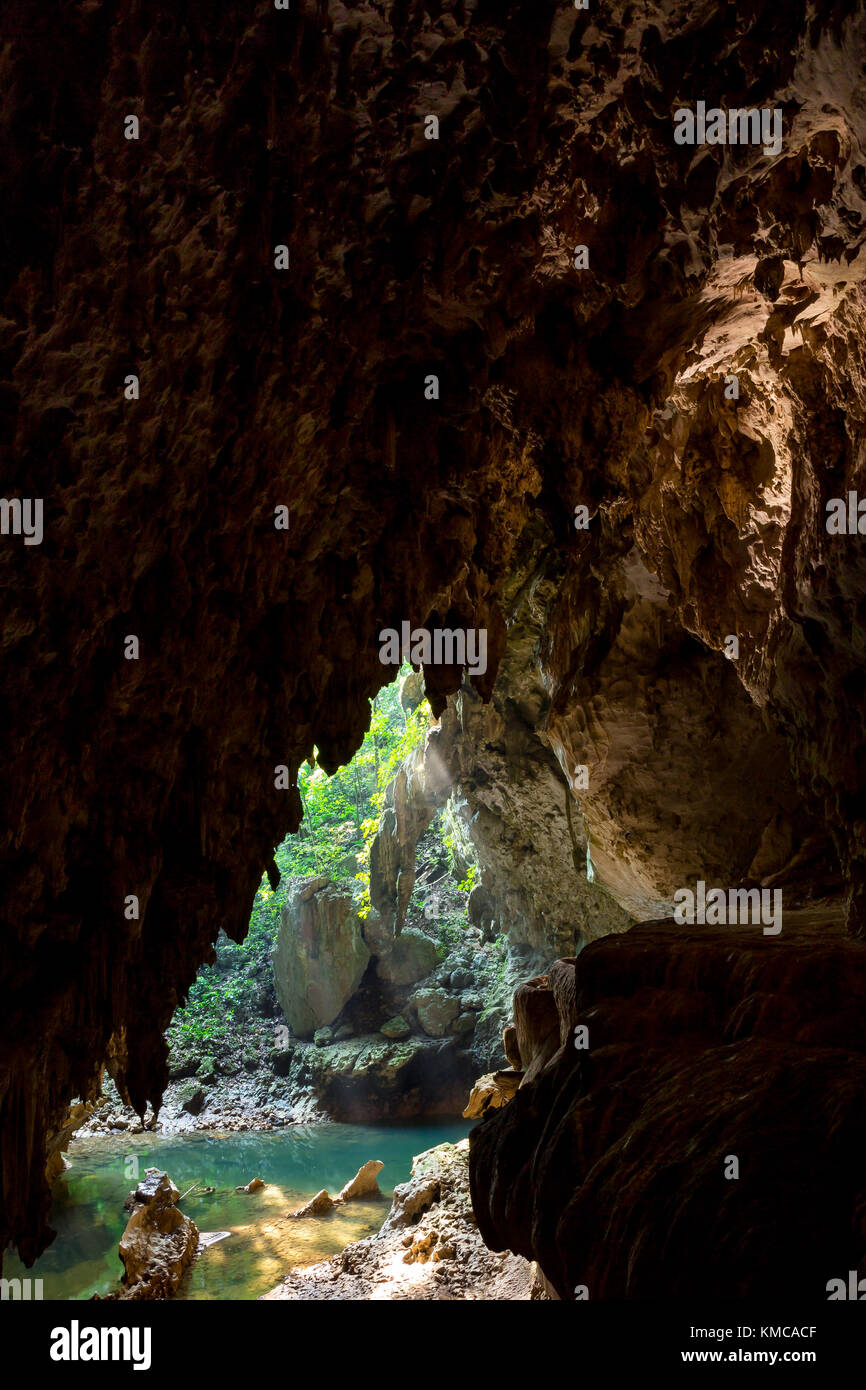Candelaria Caves, Chisec, Guatemala Stock Photo - Alamy