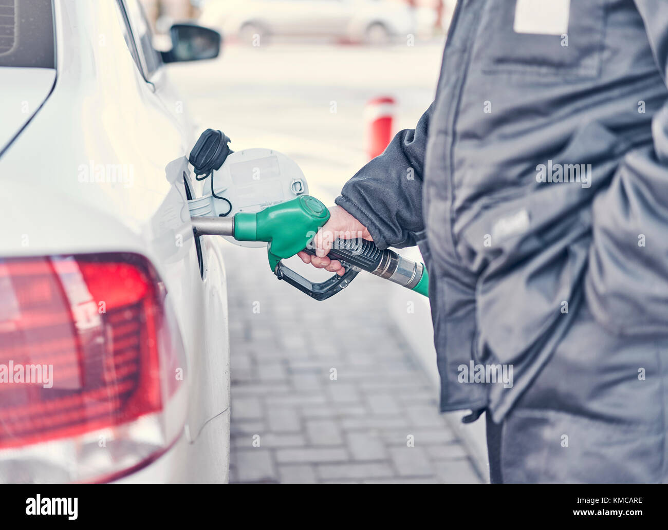 Car petrol station hi-res stock photography and images - Alamy