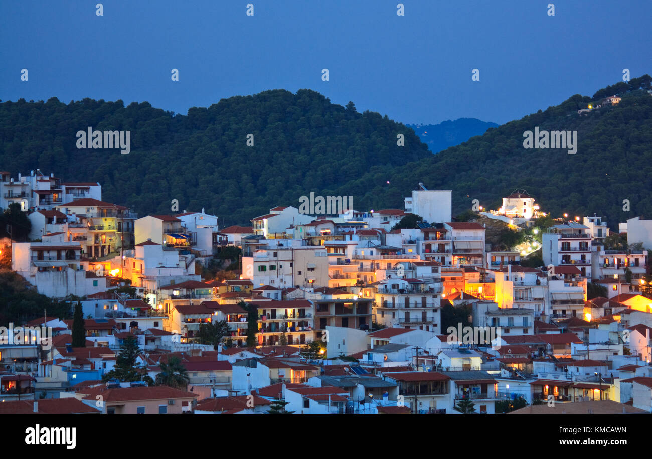 Skiathos town hi-res stock photography and images - Alamy