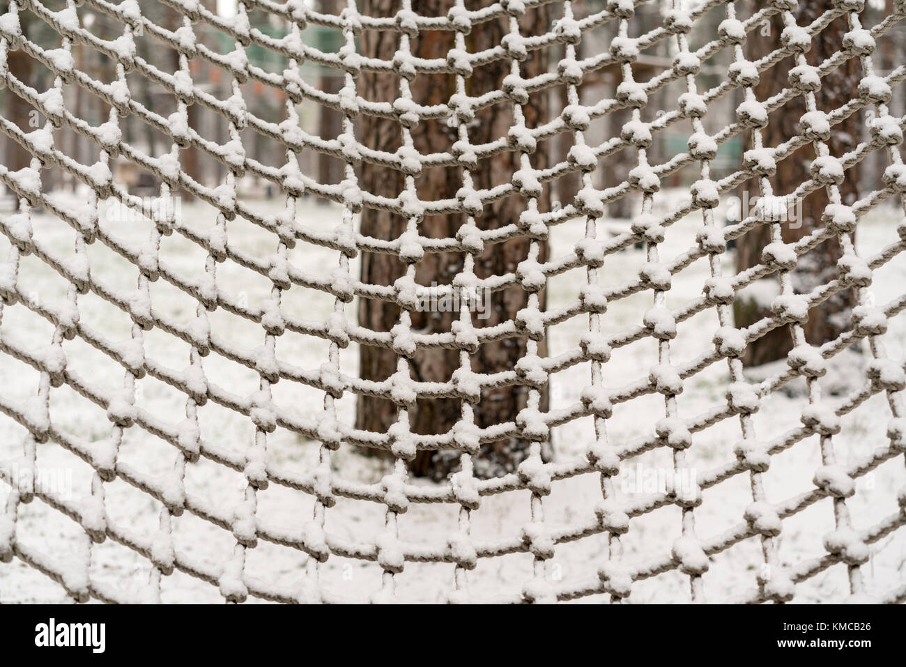 climb net rope close up background and textures Stock Photo - Alamy