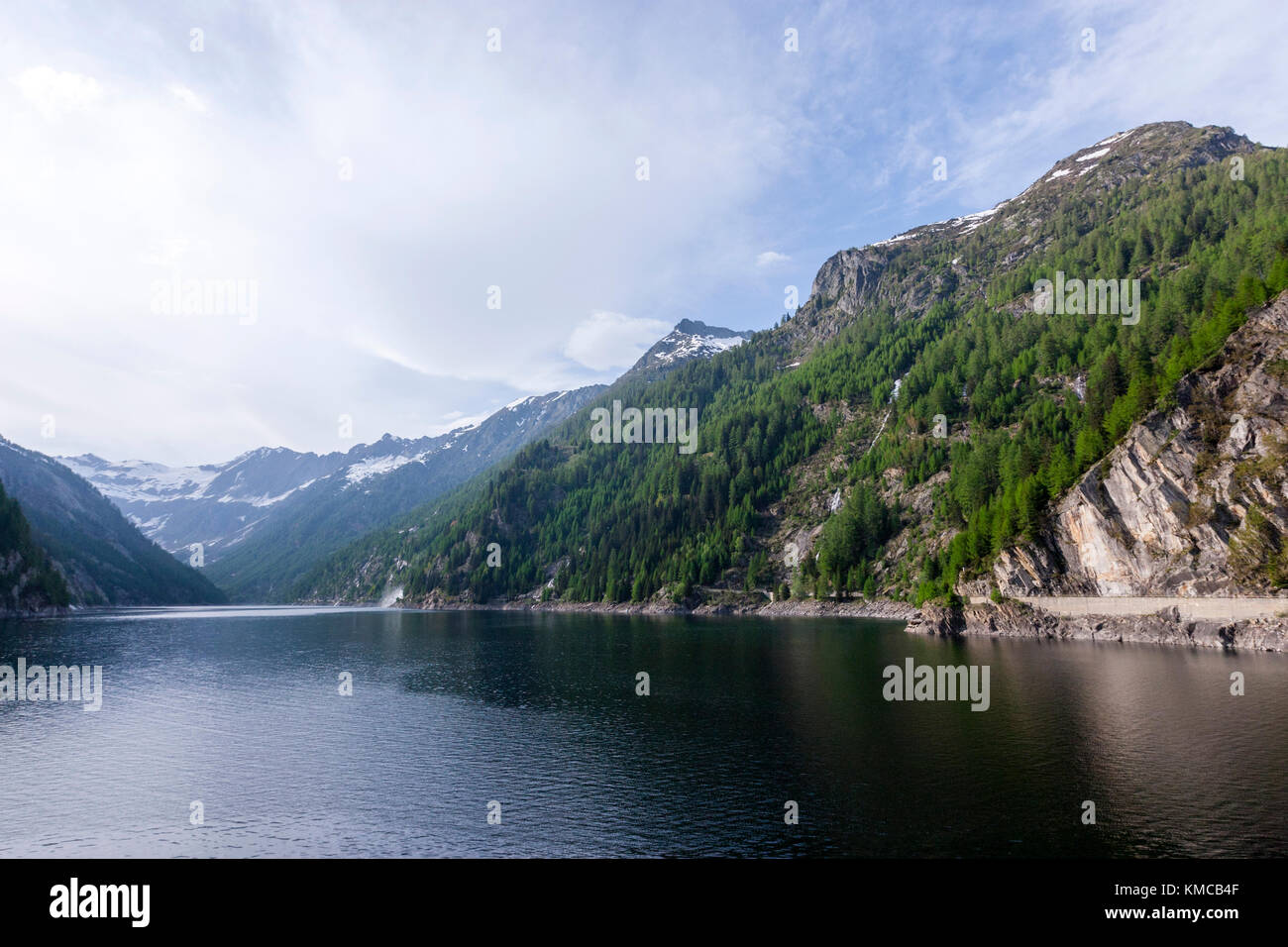Lago del Sambuco is a reservoir above Fusio, in the municipality of ...