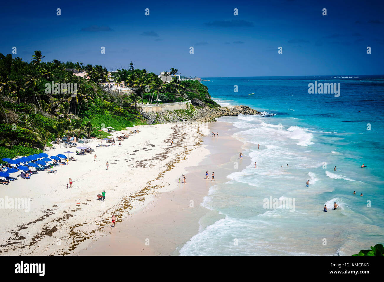 Crane Beach; Crane; St. Philip; Barbados Stock Photo - Alamy