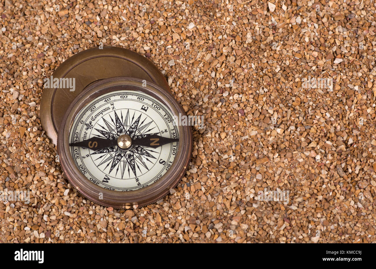 Compass Sand High Resolution Stock Photography and Images - Alamy