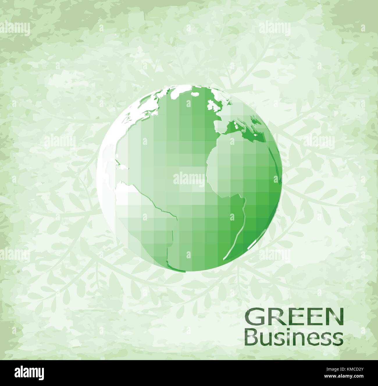 Green Business Background Vector. it can be applied for kinds of media ...